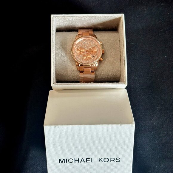 MICHAEL Michael Kors | Accessories | Nwt Michael Kors Mk732 Watch Rose ...
